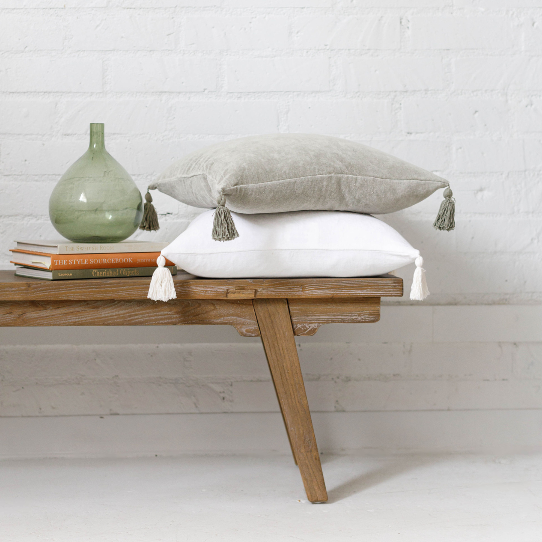 Bianca Pillow With Insert | Pom Pom At Home