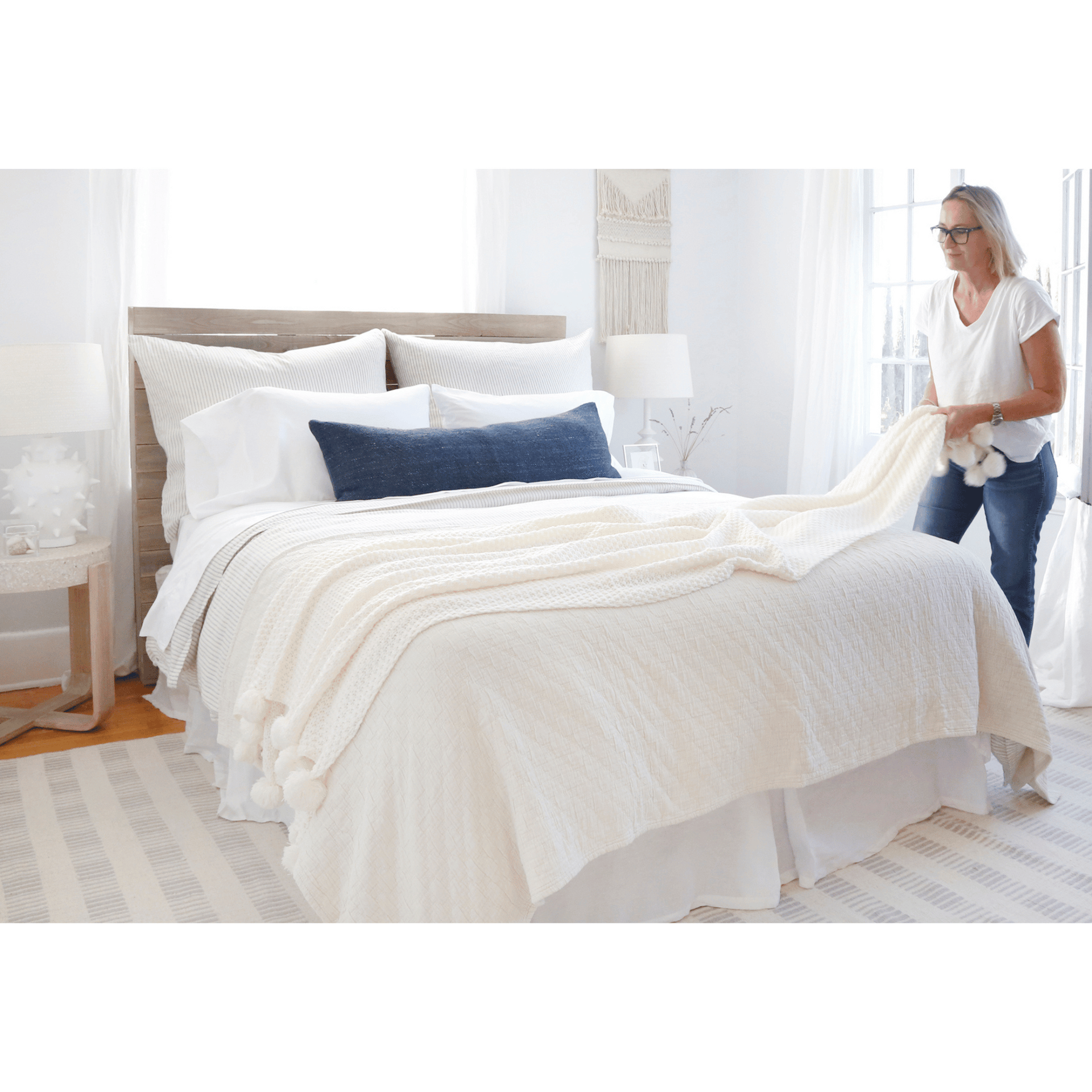 Connor Big Pillow With Insert – Pom Pom at Home